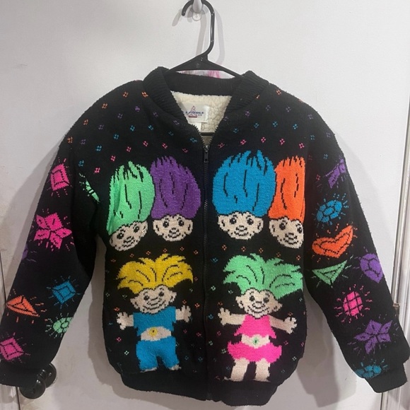 Jackets & Coats | Vintage Kids Treasure Trolls Jacket | Poshmark
